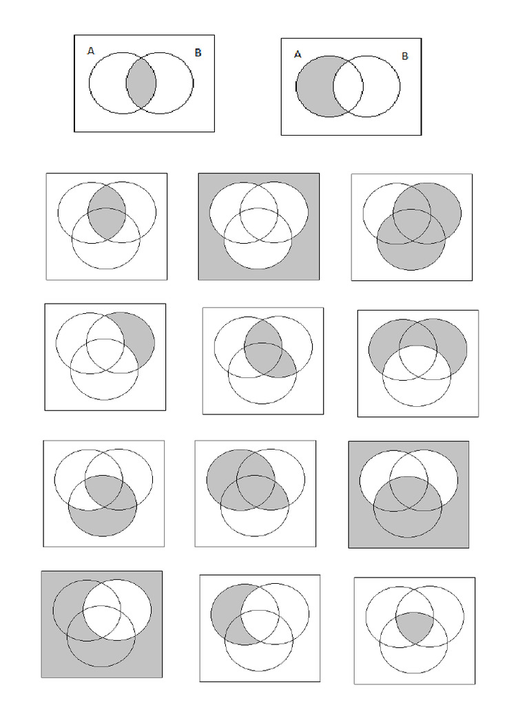 Shaded Sets | PDF