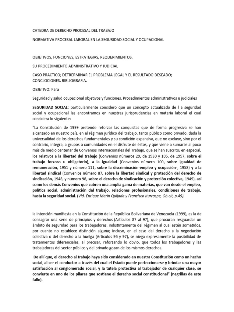 Jurisprudencia Laboral | PDF | Derecho laboral | Constitución