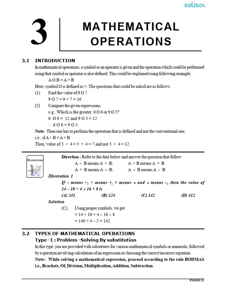 MAbility - 3 - Mathematical Operations - 8th - WA | PDF | Equations | Mathematical Objects