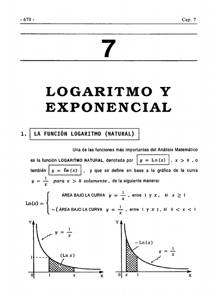 Logaritmos Exponencial by Ven Reprint | PDF | Mathematics ...