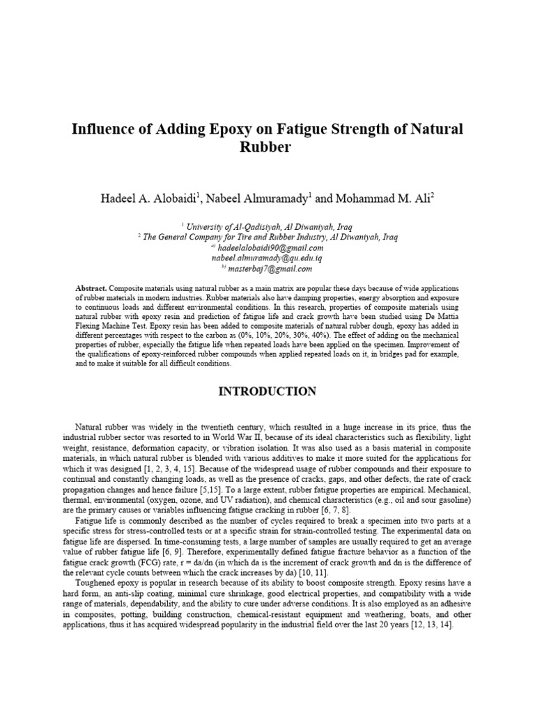 AIPCP Article Template الاخير بعد ترتيب الصور | PDF | Fatigue (Material ...