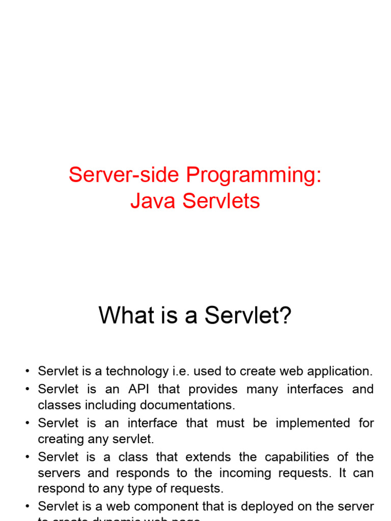 Slide 8 Servlet | PDF | Http Cookie | Web Server