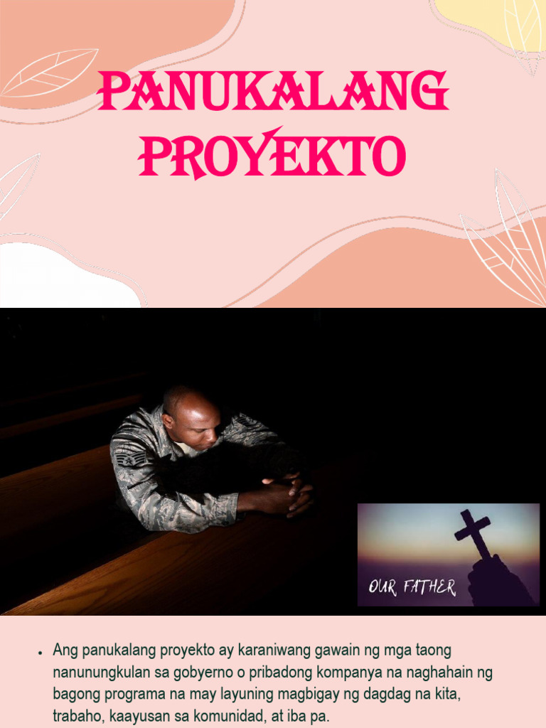 Lesson 7 Panukalang Proyekto | PDF