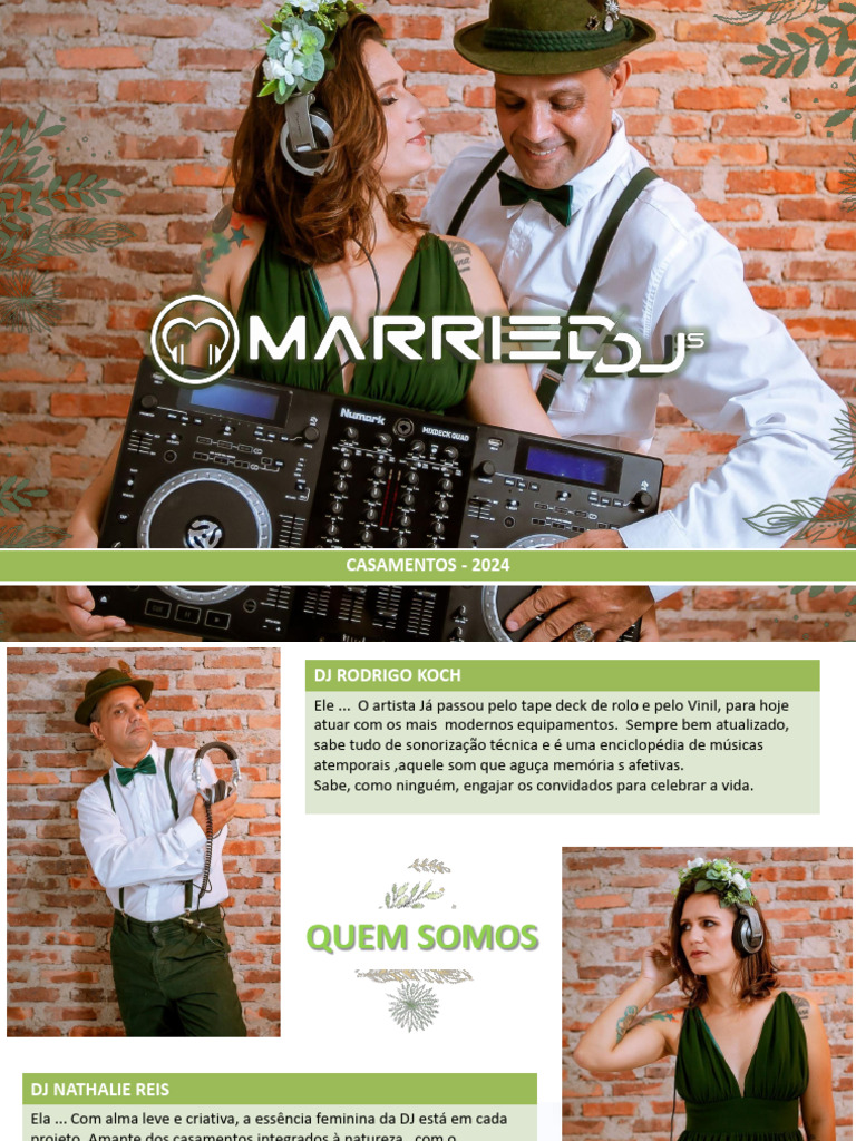 DJs Personalizados para Casamentos | PDF | DJ