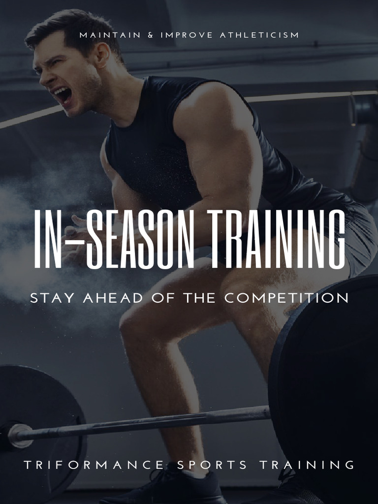 In-Season Training Program | PDF | Kettlebell | Strength Training