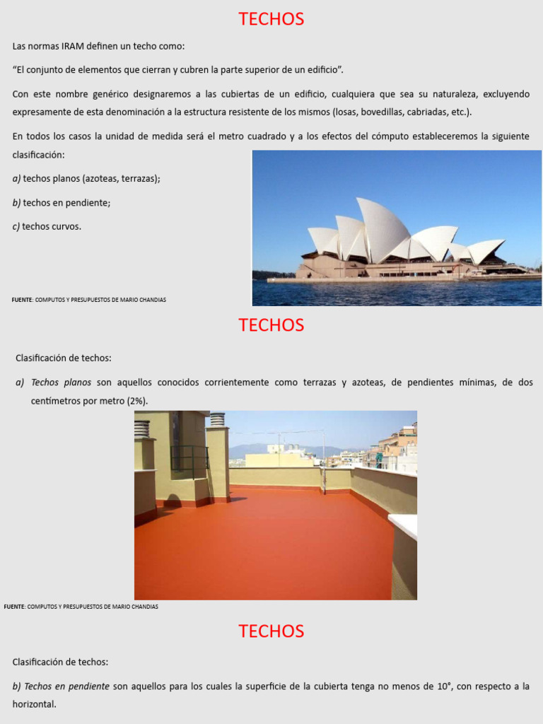 4 Techos | PDF | Techo | Acero