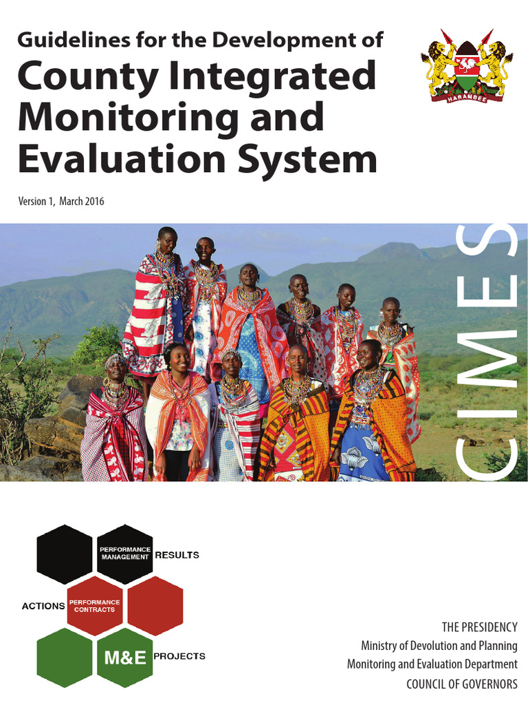 CIMES Handbook | PDF | Monitoring And Evaluation | Performance Indicator