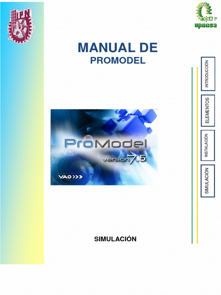 Manual Promodel Sim | PDF | Simulación | Planificación