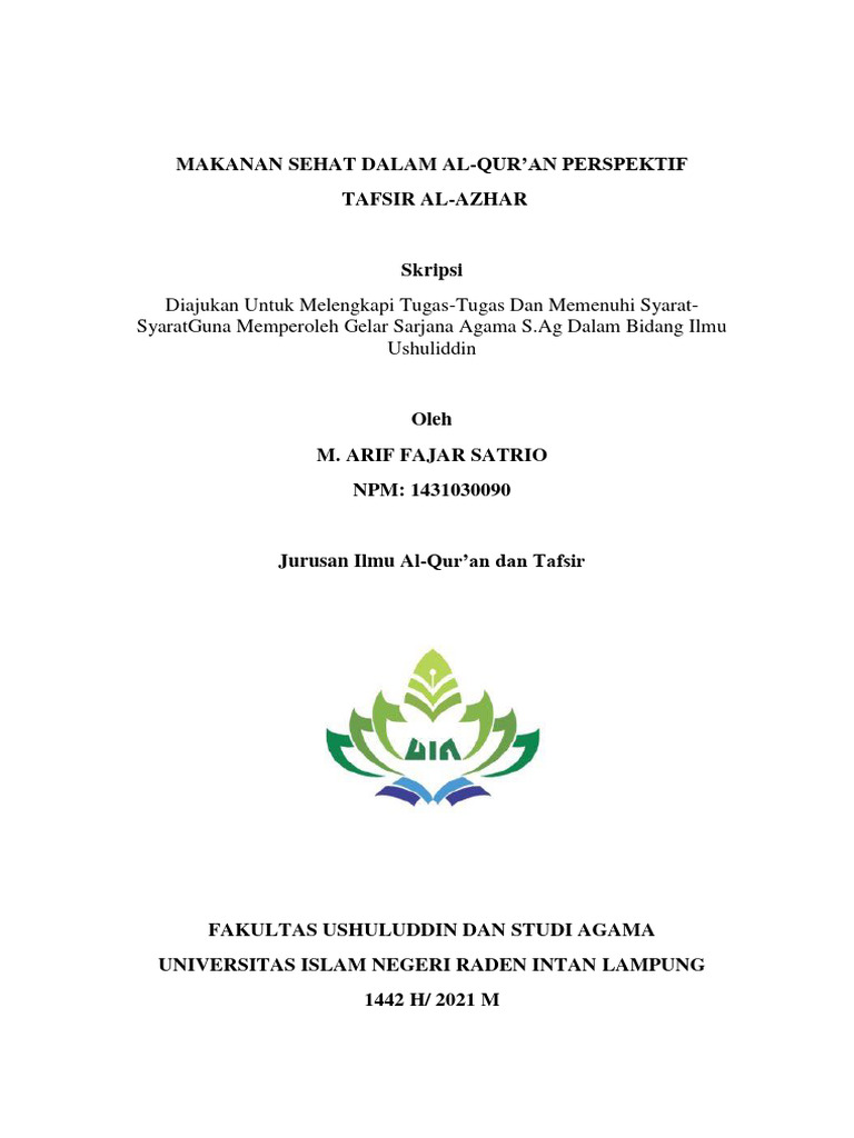 M. Arif Fajar Satrio | PDF | Sains & Matematika