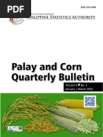 Palay and Corn Harvest Data by Region | PDF | Philippines