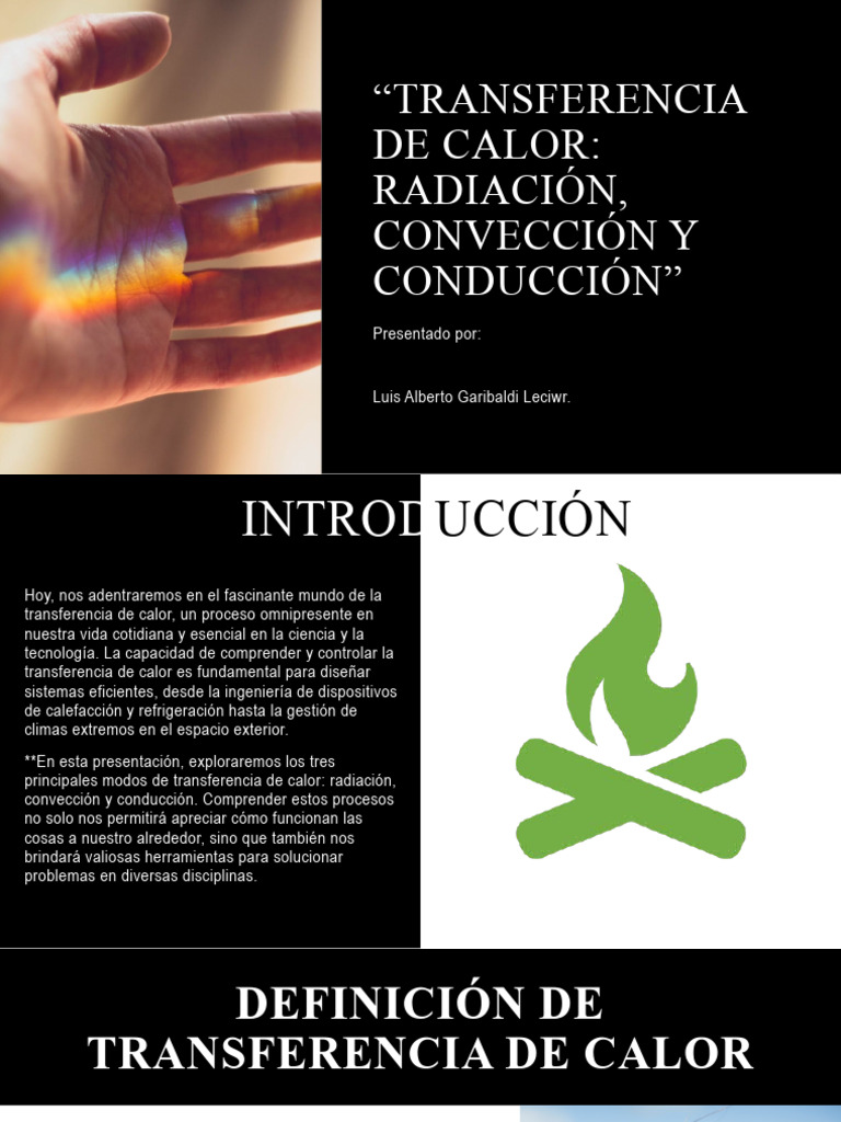 Transferencia de Calor | PDF | Convección | Conduccion termica