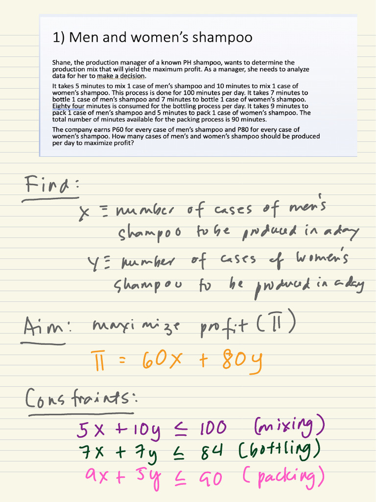 Linear Programming Assignment Answer Key | PDF Linear Programming Assignment Answer Key | PDF