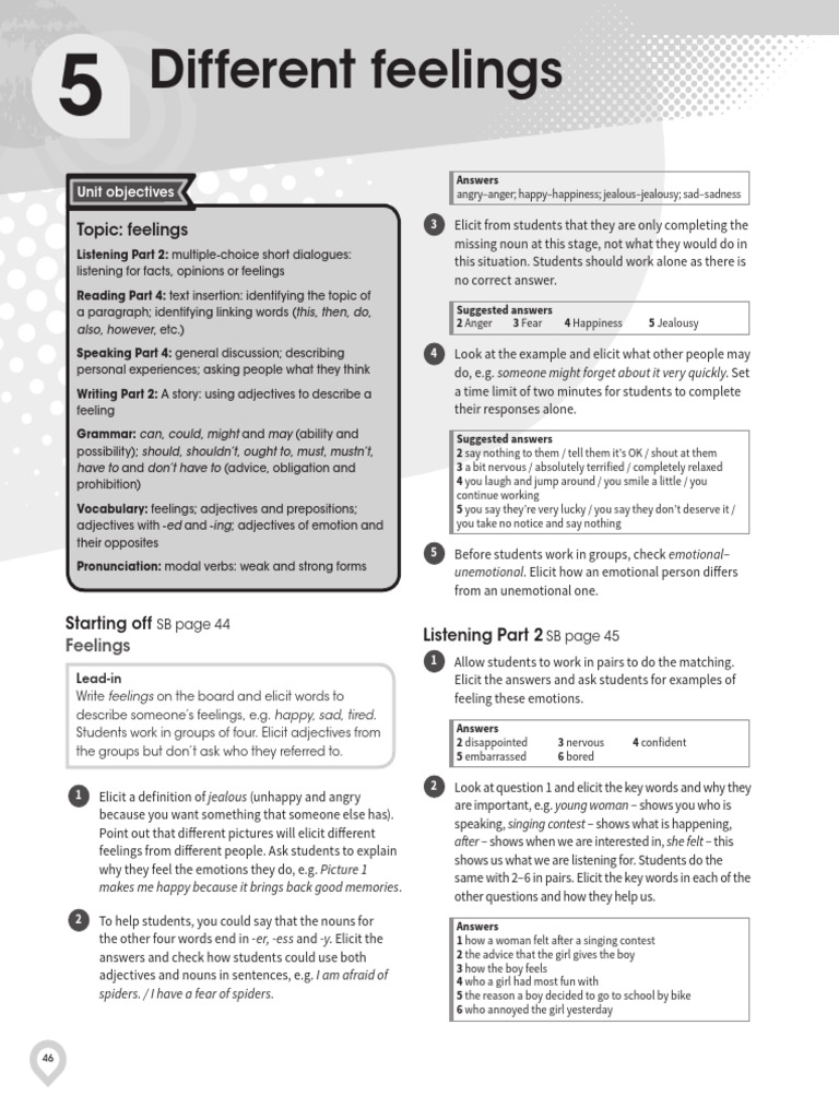 Completepfs TB U5 Web | Download Free PDF | Linguistics | Grammar