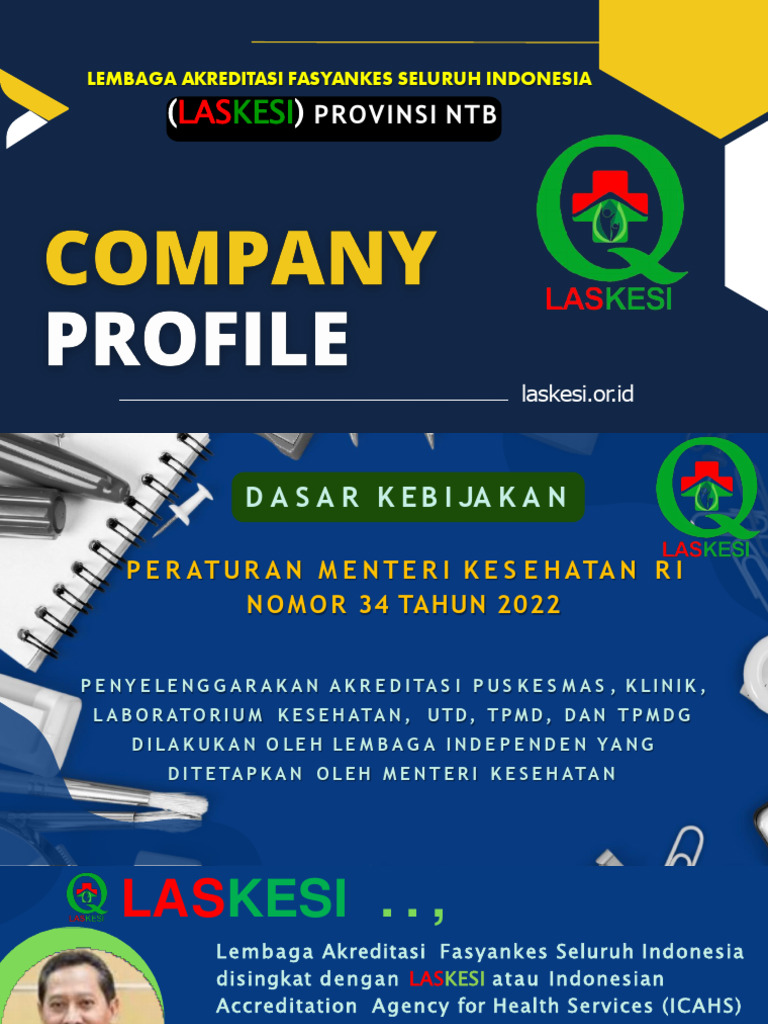 Laskesi - Company Profile Prov NTB | PDF