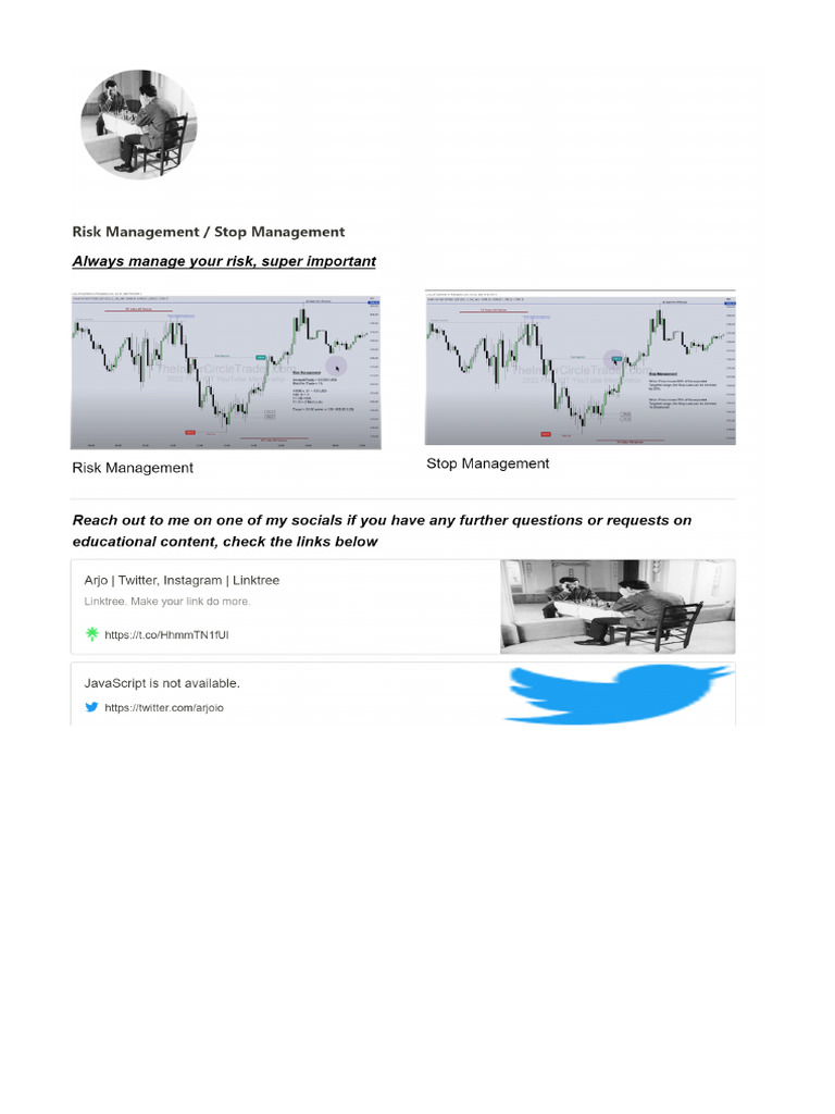 Risk Management - Stop Management | PDF