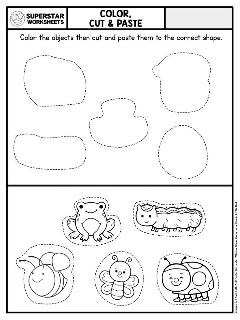 Spring Cut Paste | PDF