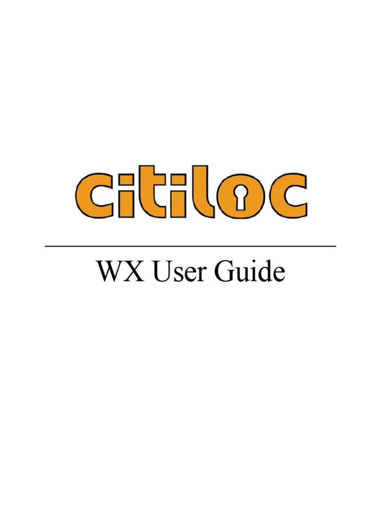 WX User Guide - WIP | PDF | Computer Science | Software