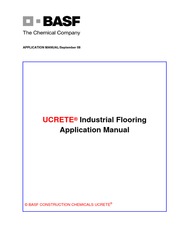 UCRETE Liquid Pigment Apps Manual English September 08 | PDF | Concrete | Flooring