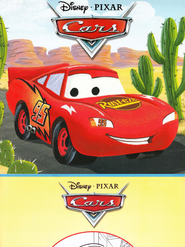 Libro para colorear Rayo McQueen PDF | PDF
