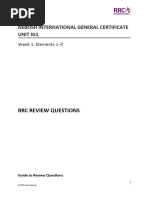 NEBOSH NG1 & NG2 Revision Guide | PDF | Burden Of Proof (Law ...