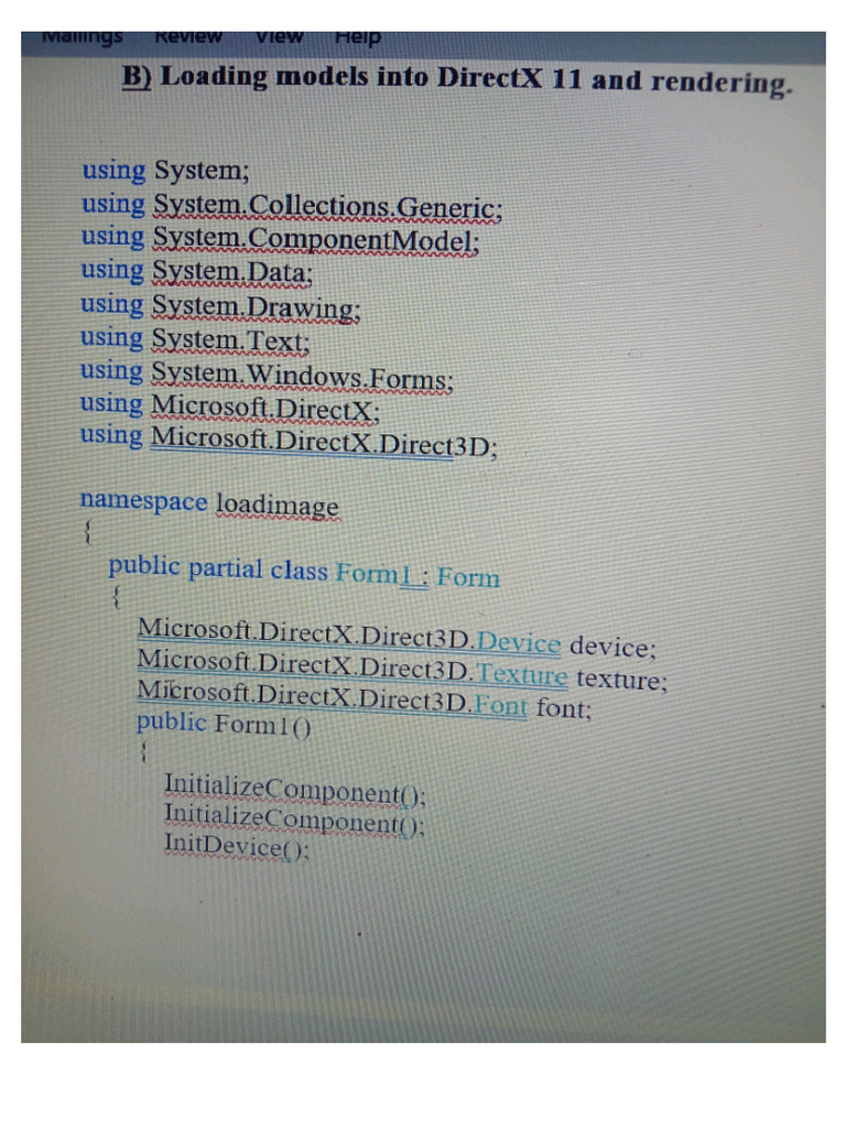 Pract 1b Direct X | PDF