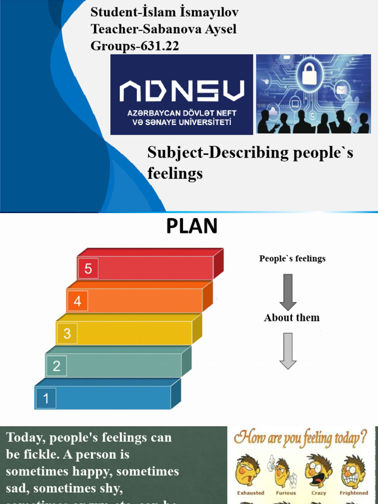 Describing People's Feelings | PDF | Emotions | Psychological Concepts