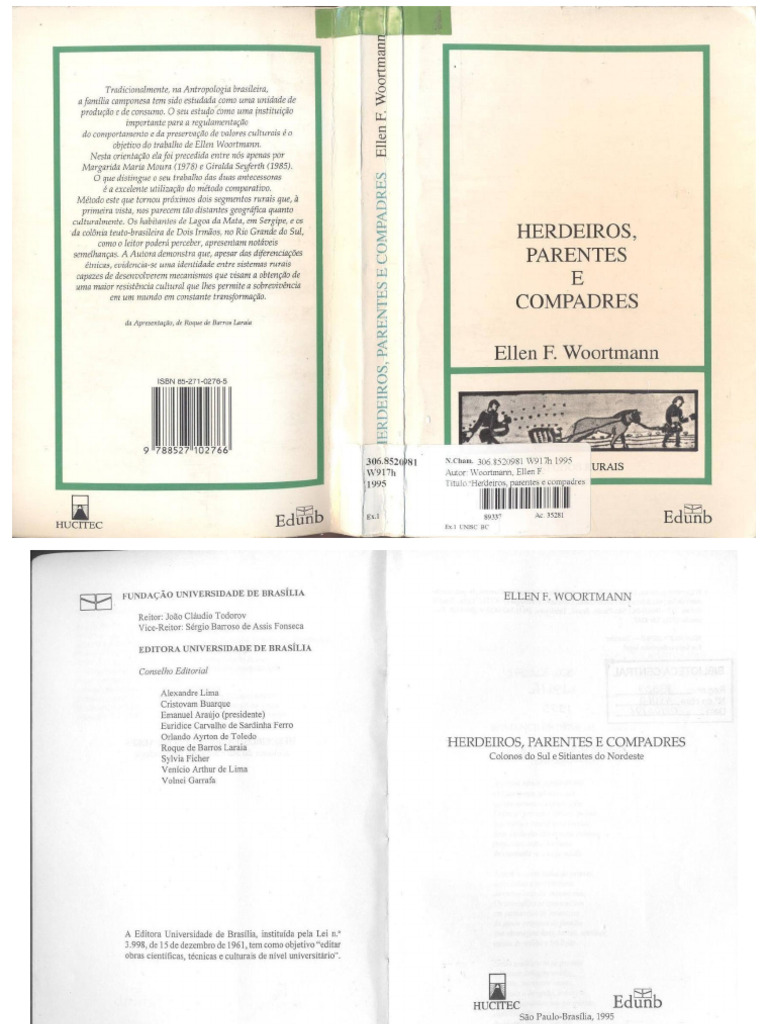 Woortmann, E. Herdeiros, Parentes e Compadres | PDF