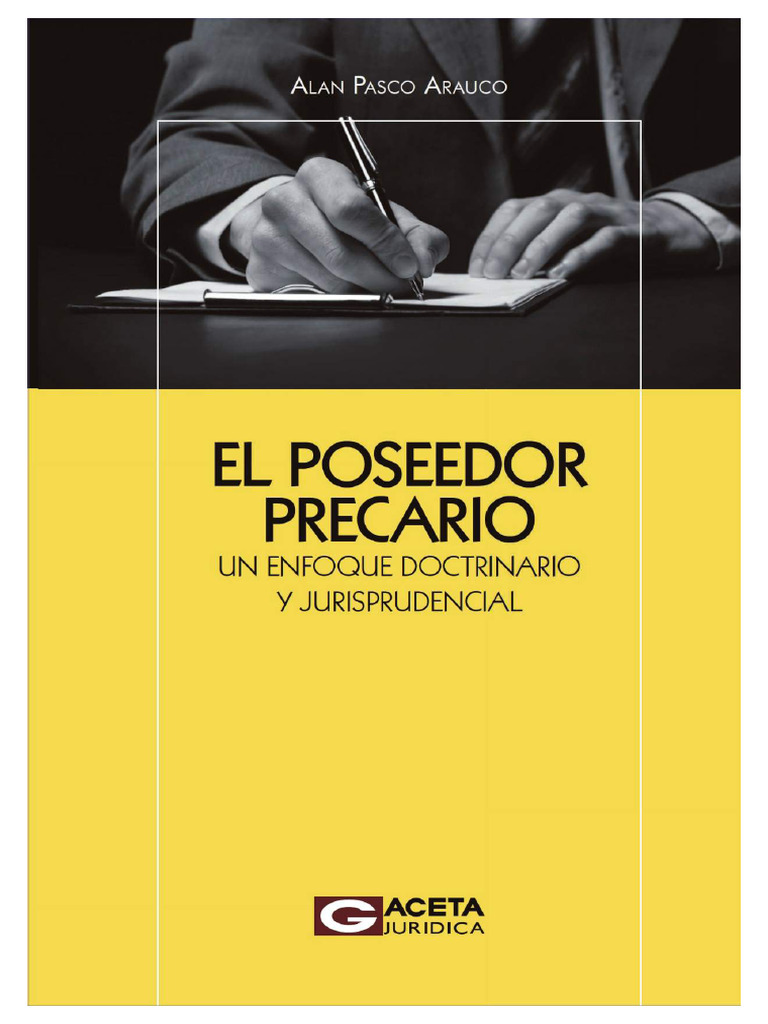El Poseedor Precario-Comprimido | PDF