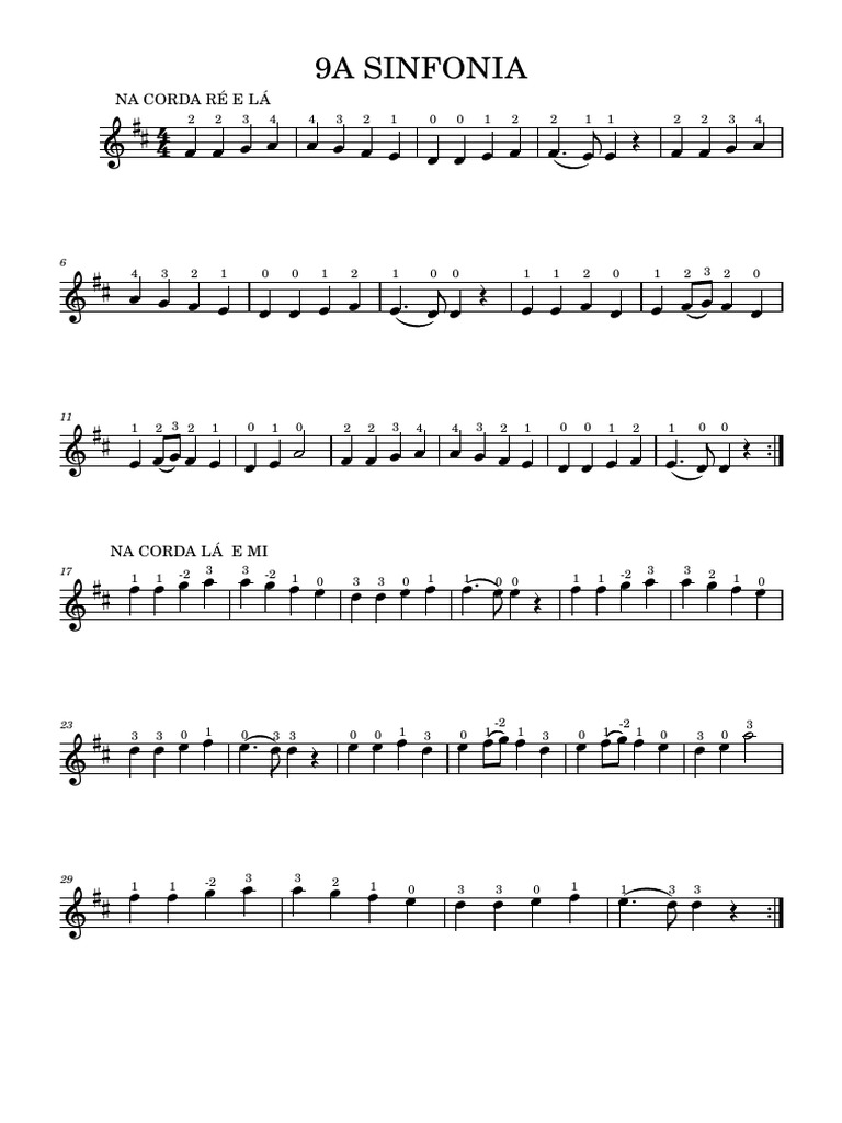 9a Sinfonia | PDF