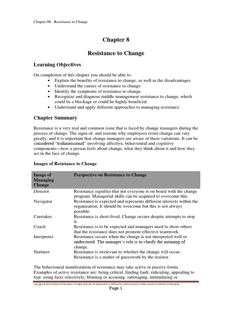 Managing Organizational Change A Multiple Perspectives Approach 3rd ...