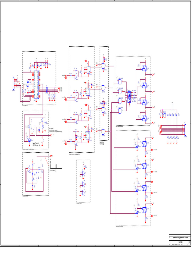 DM-3000 Stepper Driver Board Schematic | PDF