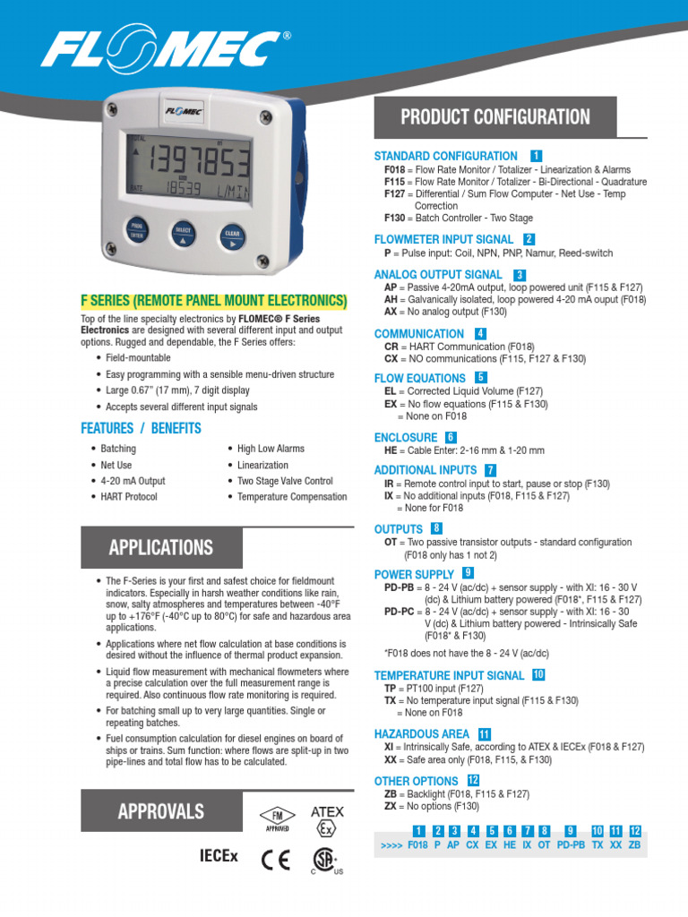 f-series-data-FUEL MONITOR | PDF | Electrical Engineering | Electricity