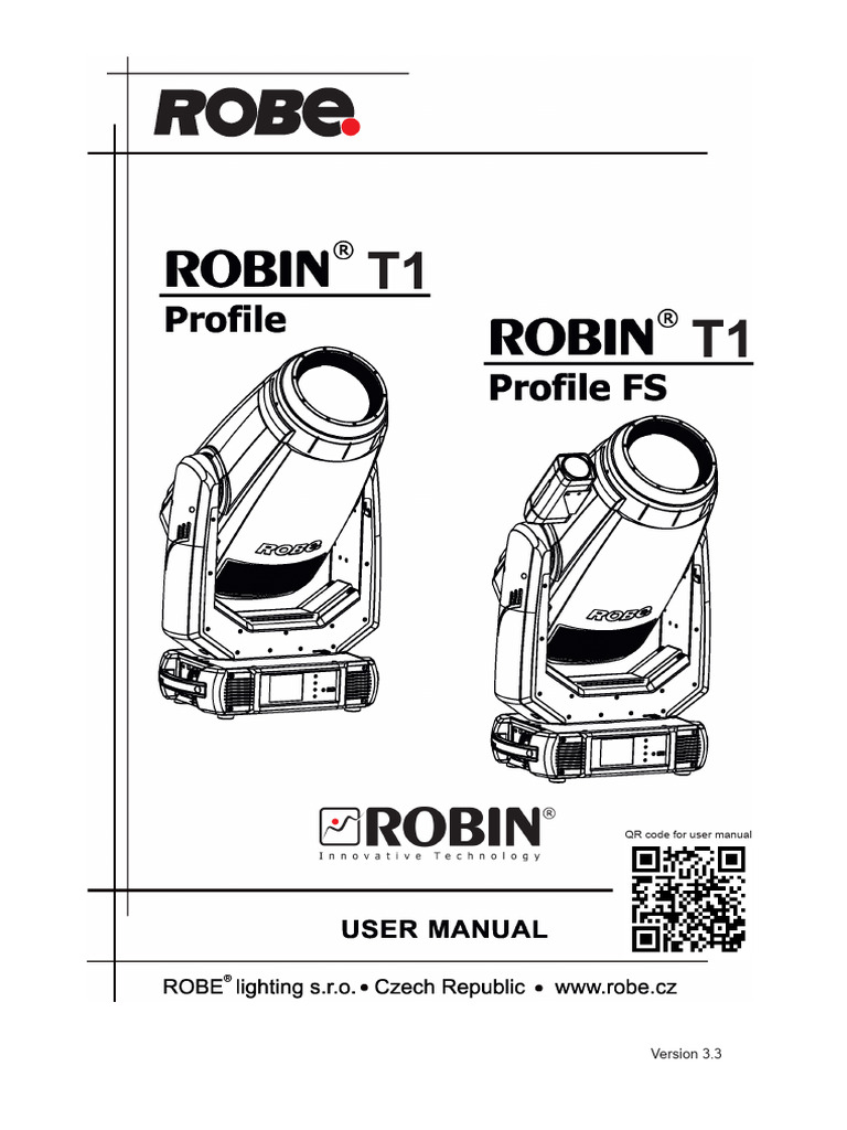 Robin T1 Profile User Manual | PDF | Electrical Connector | Computer ...