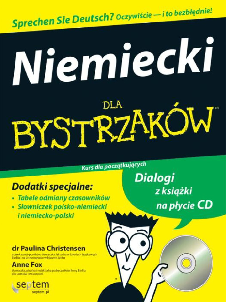 Niemiecki Dla Bystrzaków - Anne Fox, Paulina Christensen | PDF
