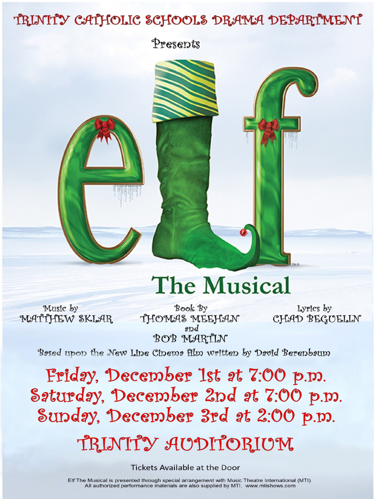 Elf Poster Official Logo 10-31 | PDF