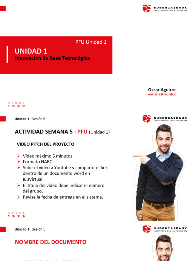 PFU Unidad 1 | PDF | Negocios