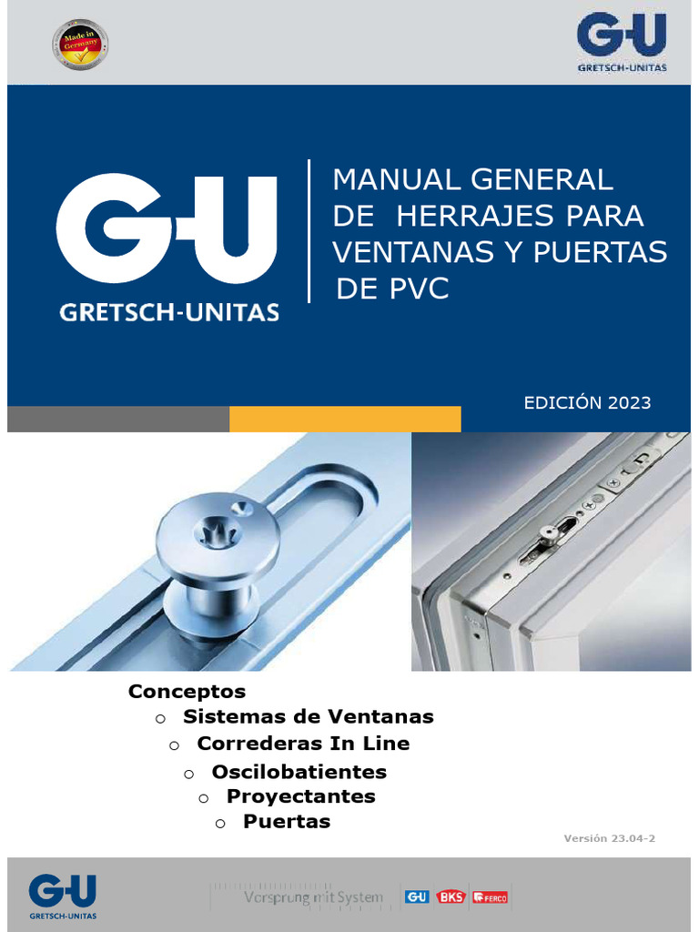 Manual Gretsch-Unitas 2023 V23.04-2 | PDF | Ciencias fisicas ... Manual Gretsch-Unitas 2023 V23.04-2 | PDF | Ciencias fisicas ...