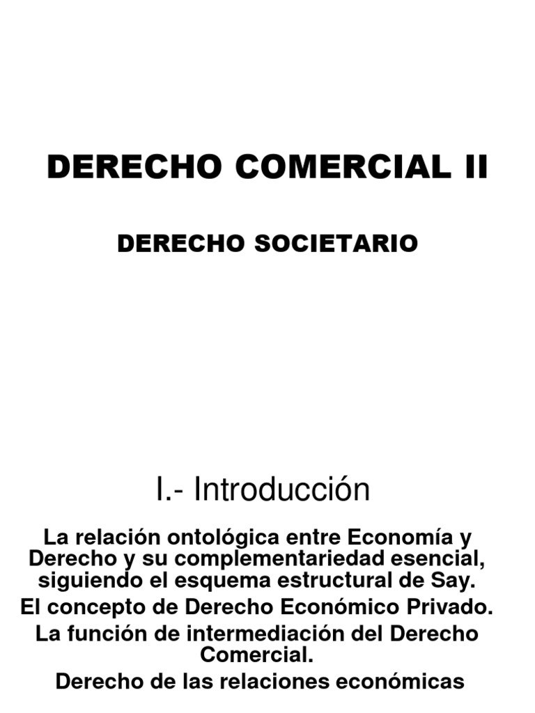Derecho Comercial | PDF | Sociedad de responsabilidad limitada | Business