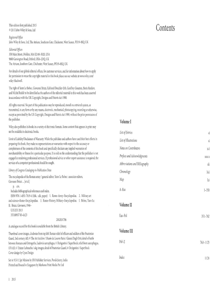 Roman Army Vol 2 | PDF