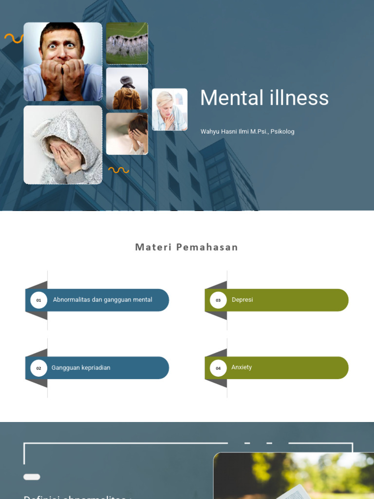 Class 4 Mental Illness | PDF