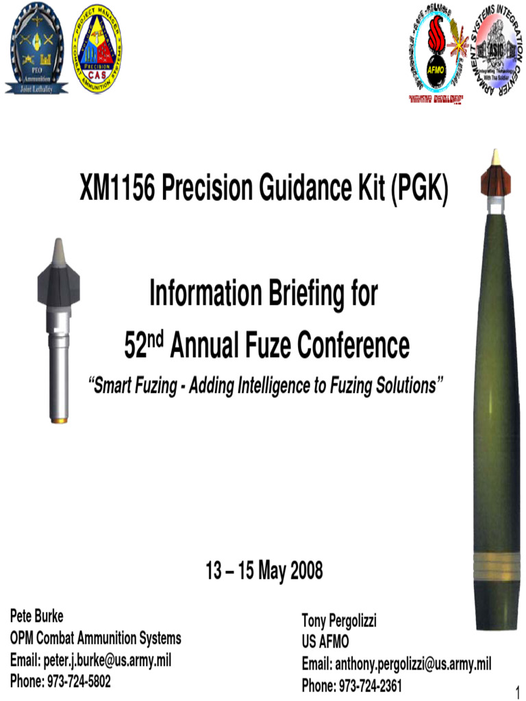 XM1156 Precision Guidance Kit (PGK | PDF | Artillery | Military Science