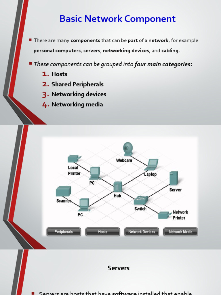 Overview of Basic Network Components | PDF | Technology & Engineering