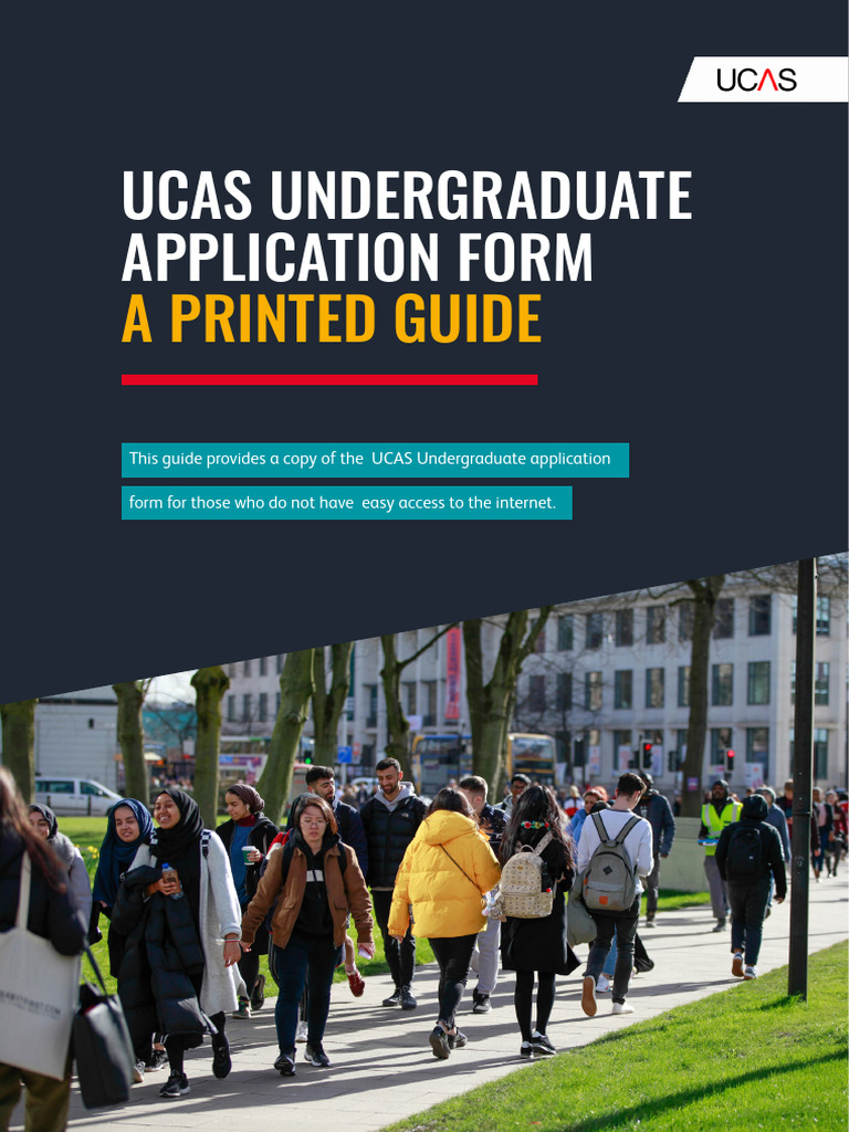 Ucas Undergraduate Application Form | PDF