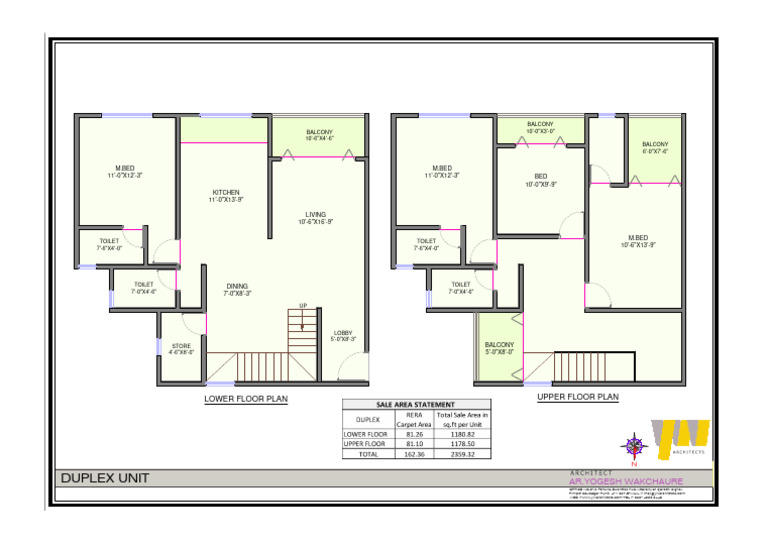 Duplex Unit Plan | PDF