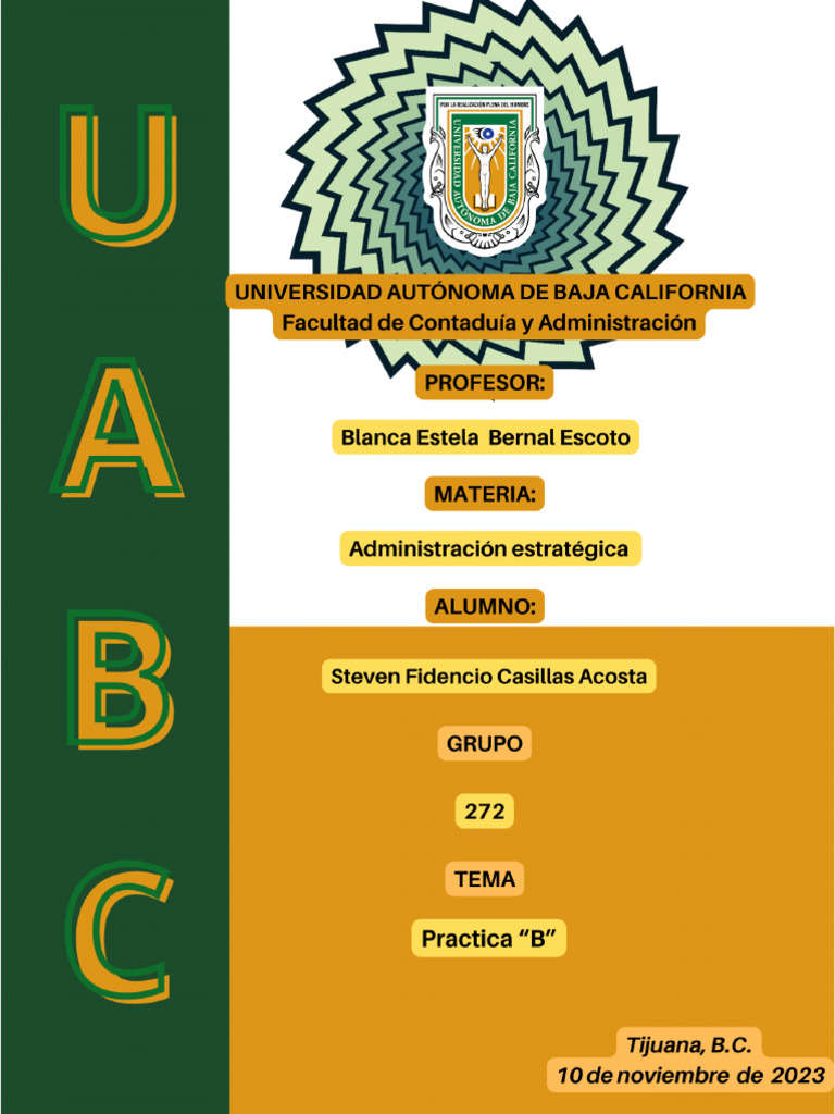 Práctica B - Steven | PDF