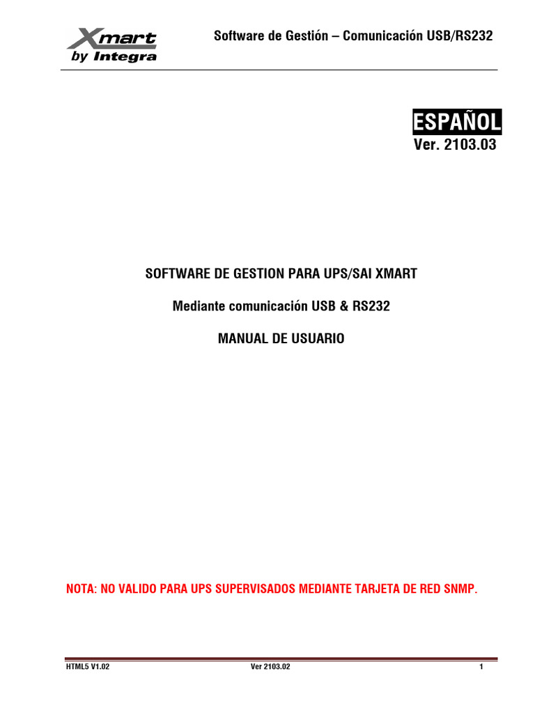Manual-Usb Rs232 Html5 Esp | Descargar gratis PDF | Ventana (informática) | Transport Layer Security