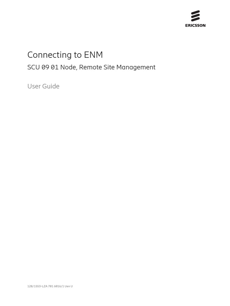 Enm Add Node | PDF | Computer Network | Network Topology