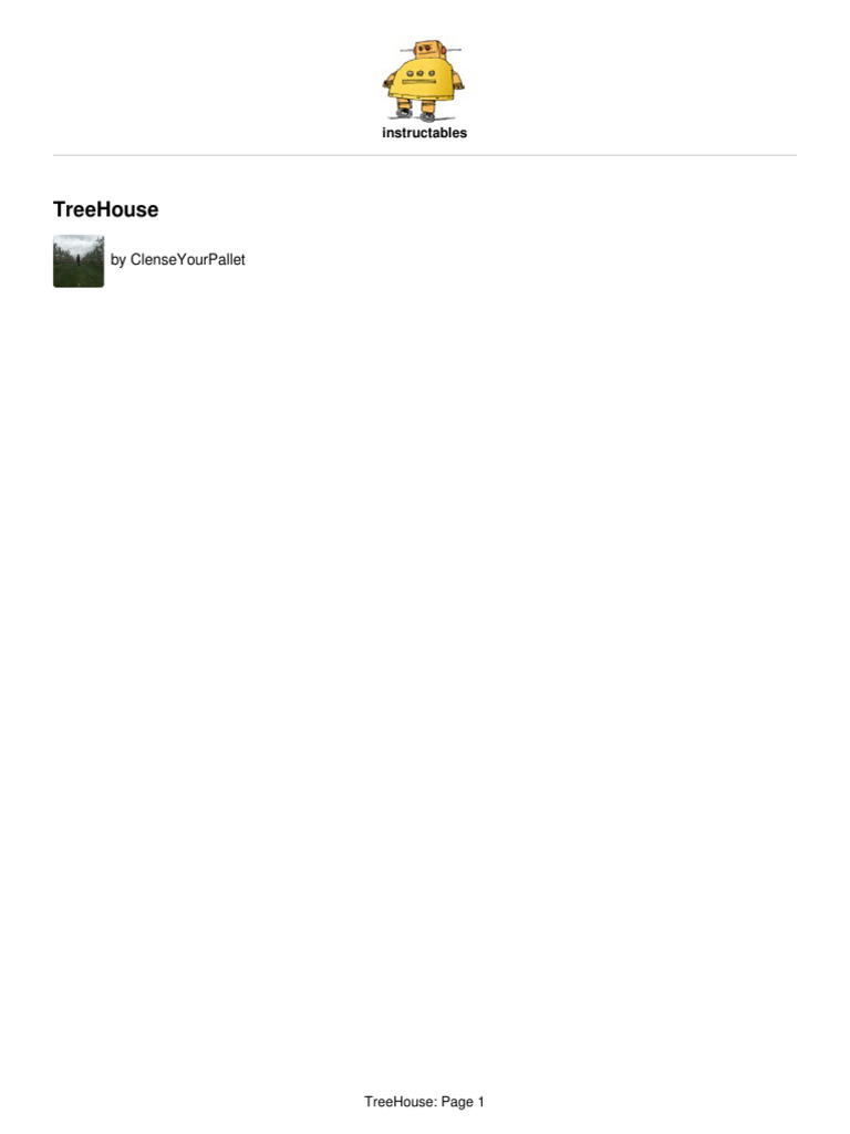 TreeHouse 1 | PDF