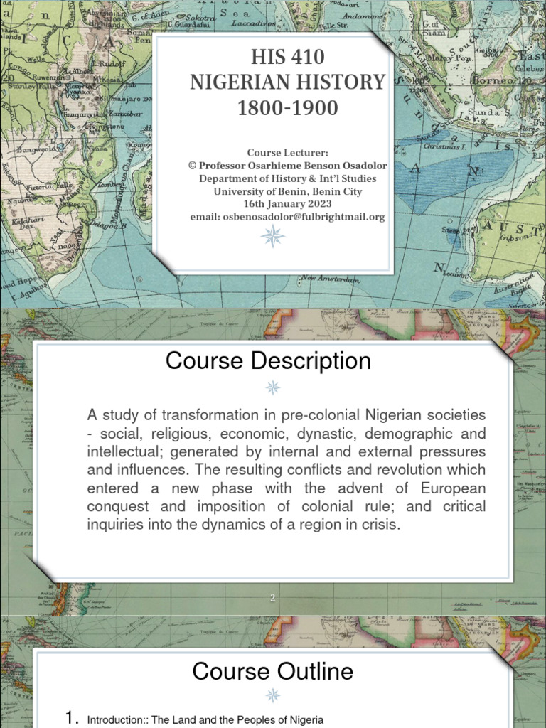 Nigerian History 1800-1900 | PDF