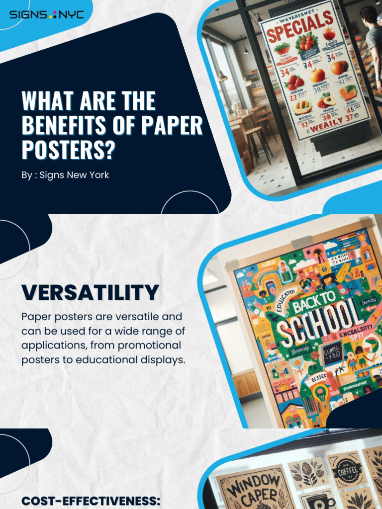Benefits of Paper Posters | PDF
